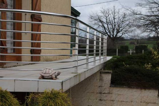 Barrière inox balcon - SFJ Jacolin