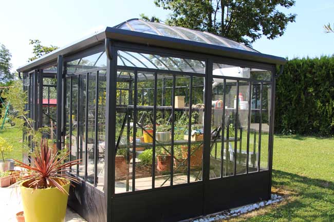 Serre acier galvanisé plastifié - SFJ Jacolin